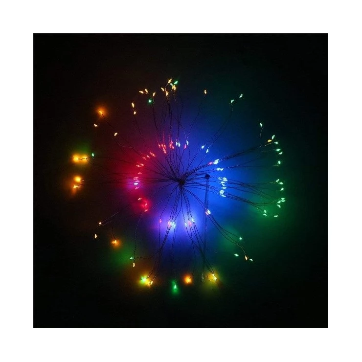 Firework 200 LED Solar Christmas Lights Decoration Hanging Garland