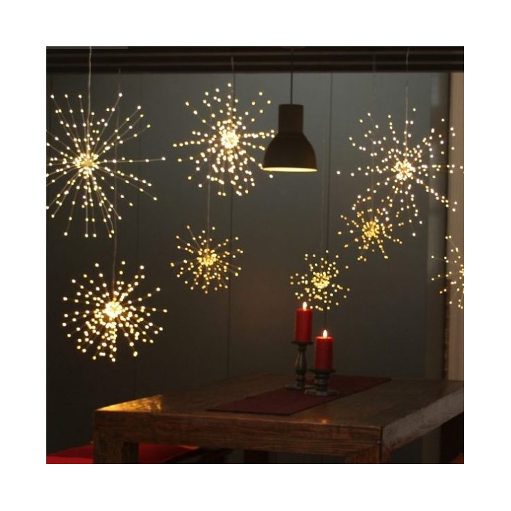 Firework 200 LED Solar Christmas Lights Decoration Hanging Garland