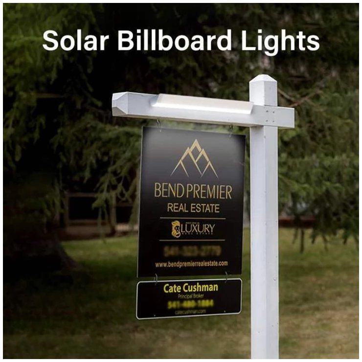 Solar Sign Light Outdoor LED Display For Commercial Billboard Address