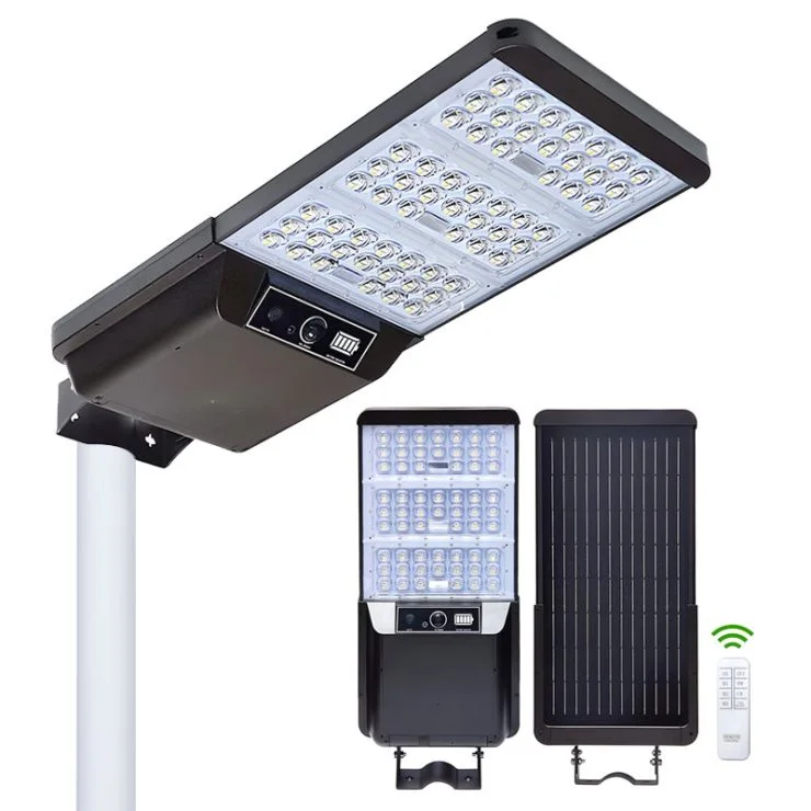 Ultra-Bright Integrated Solar Street Parking Lot Sensor Light Dual CCT