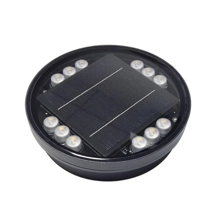 Durable Solar LED Inground Uplight with Remote IP68 Deck Pathway Light